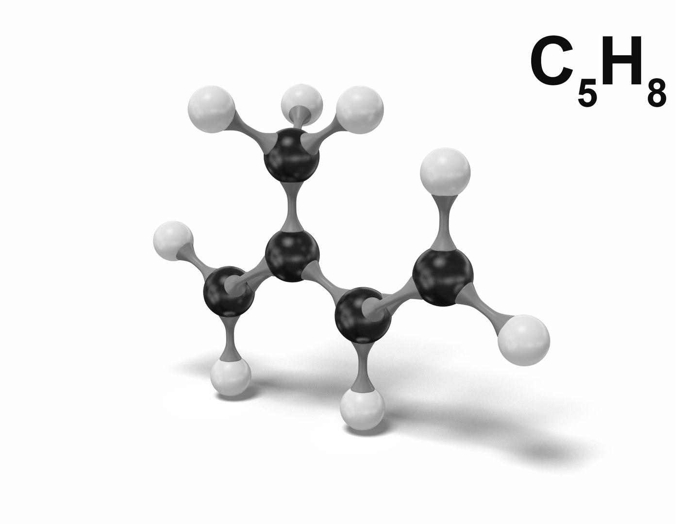 Rubber Isoprene C5h8 Modeled Model - TurboSquid 1542534
