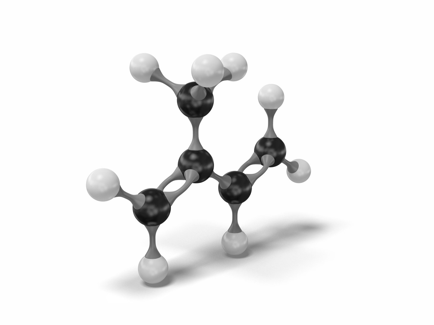 Rubber Isoprene C5h8 Modeled Model - TurboSquid 1542534