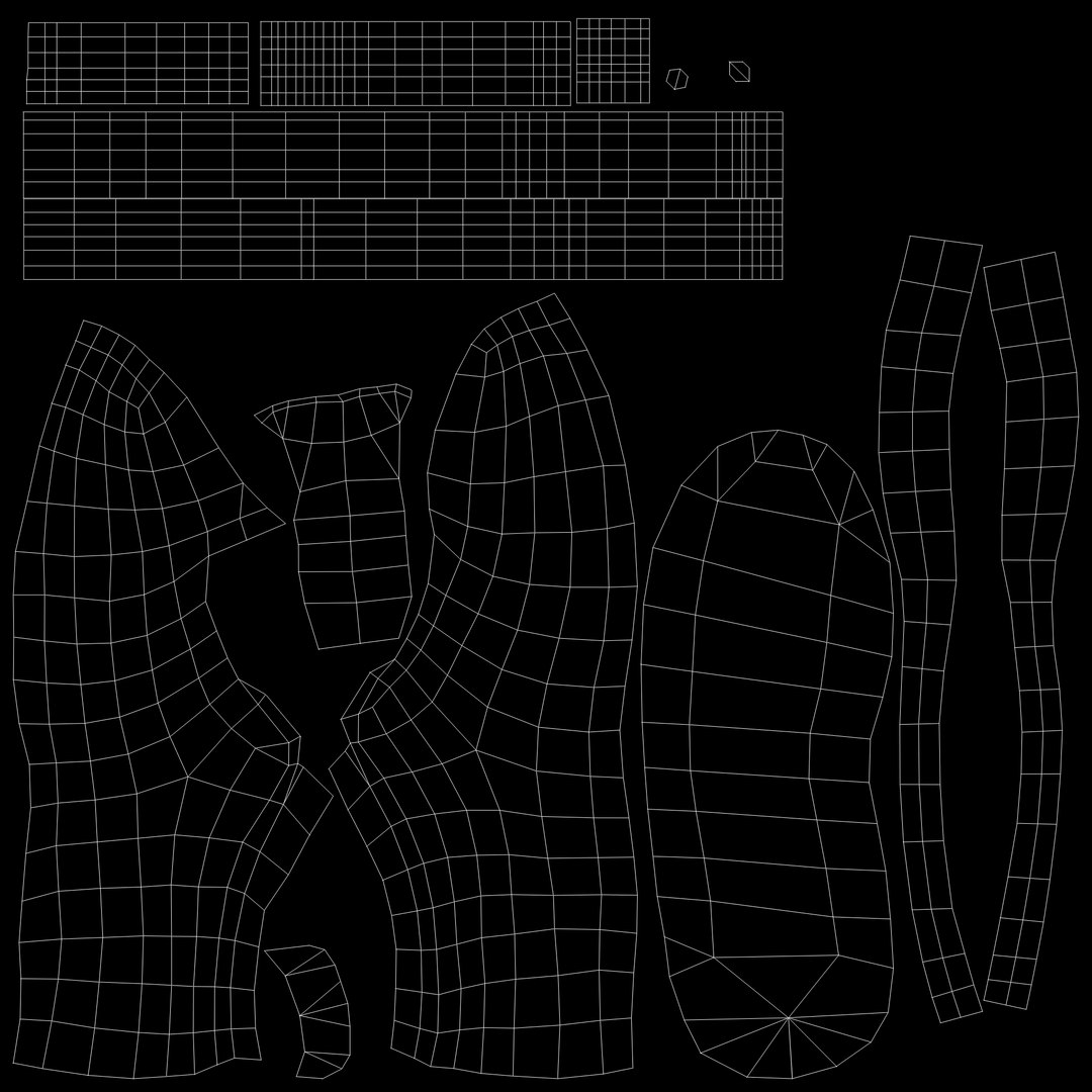 Hip Hop Street Sports Shoes Runners 3D Model - TurboSquid 1965641