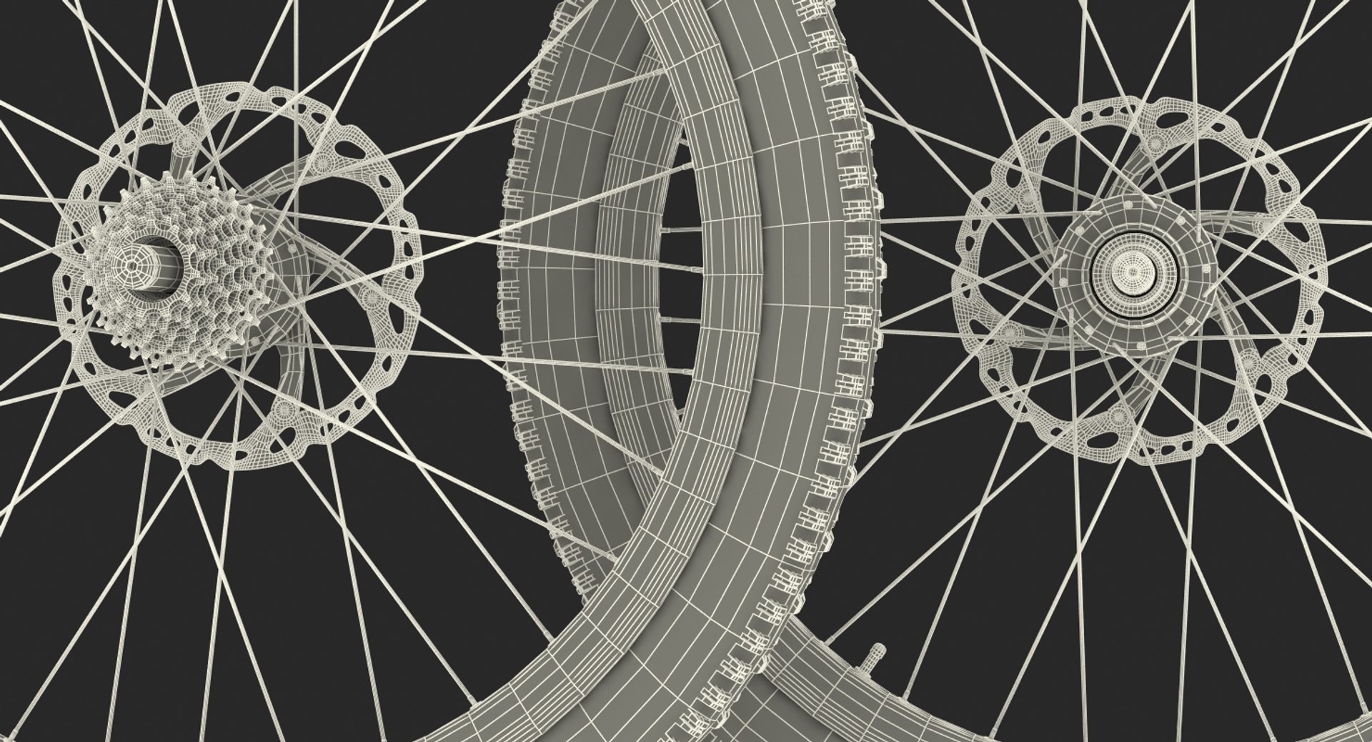Bicycle Wheels 3D Model - TurboSquid 1149413
