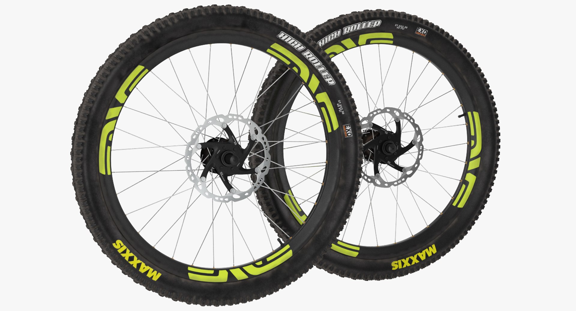 Bicycle Wheels 3D Model - TurboSquid 1149413