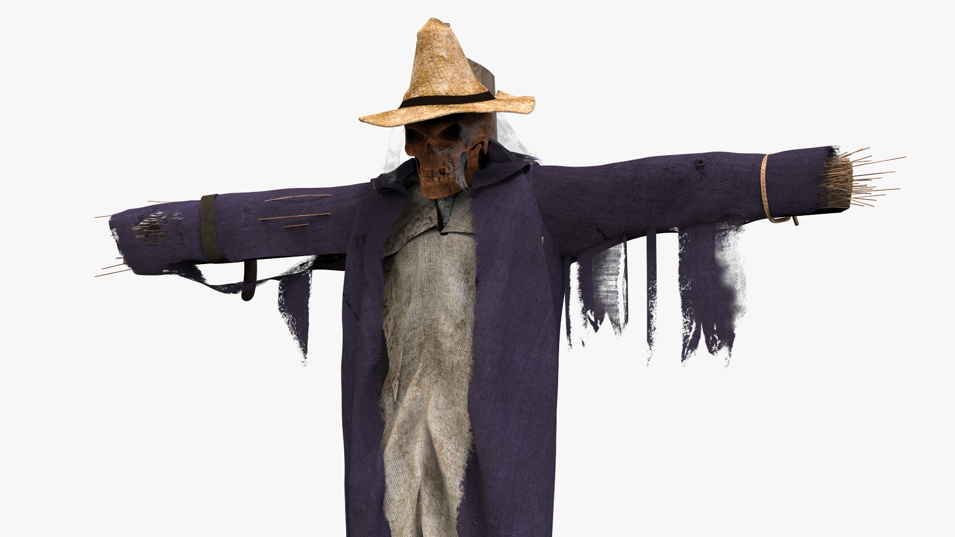 ScareCrow 3D Model - TurboSquid 2131159