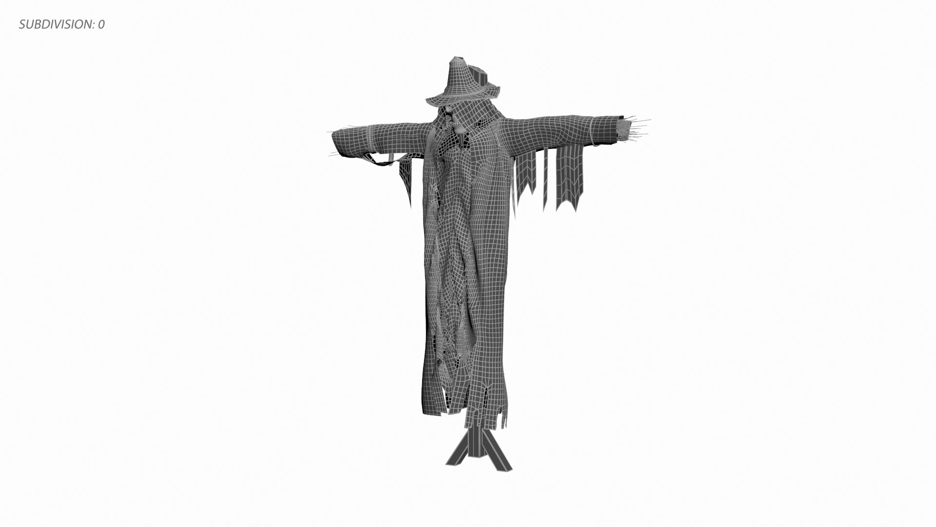 ScareCrow 3D Model - TurboSquid 2131159
