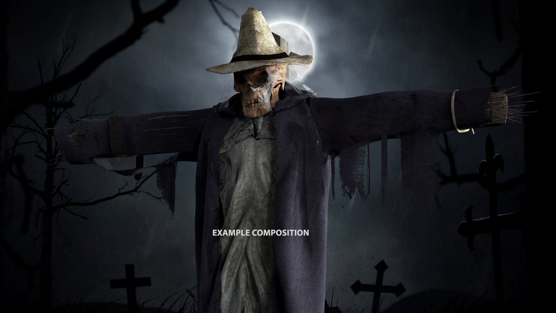 ScareCrow 3D Model - TurboSquid 2131159