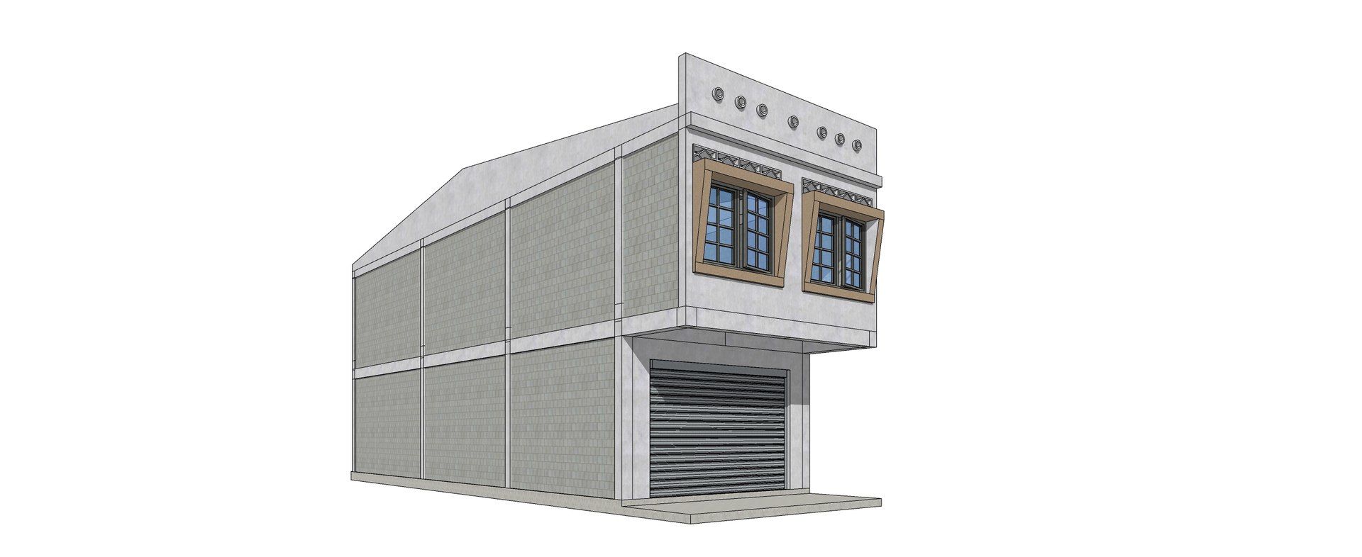 Malaysia Shophouse Series 3D Model - TurboSquid 1801761