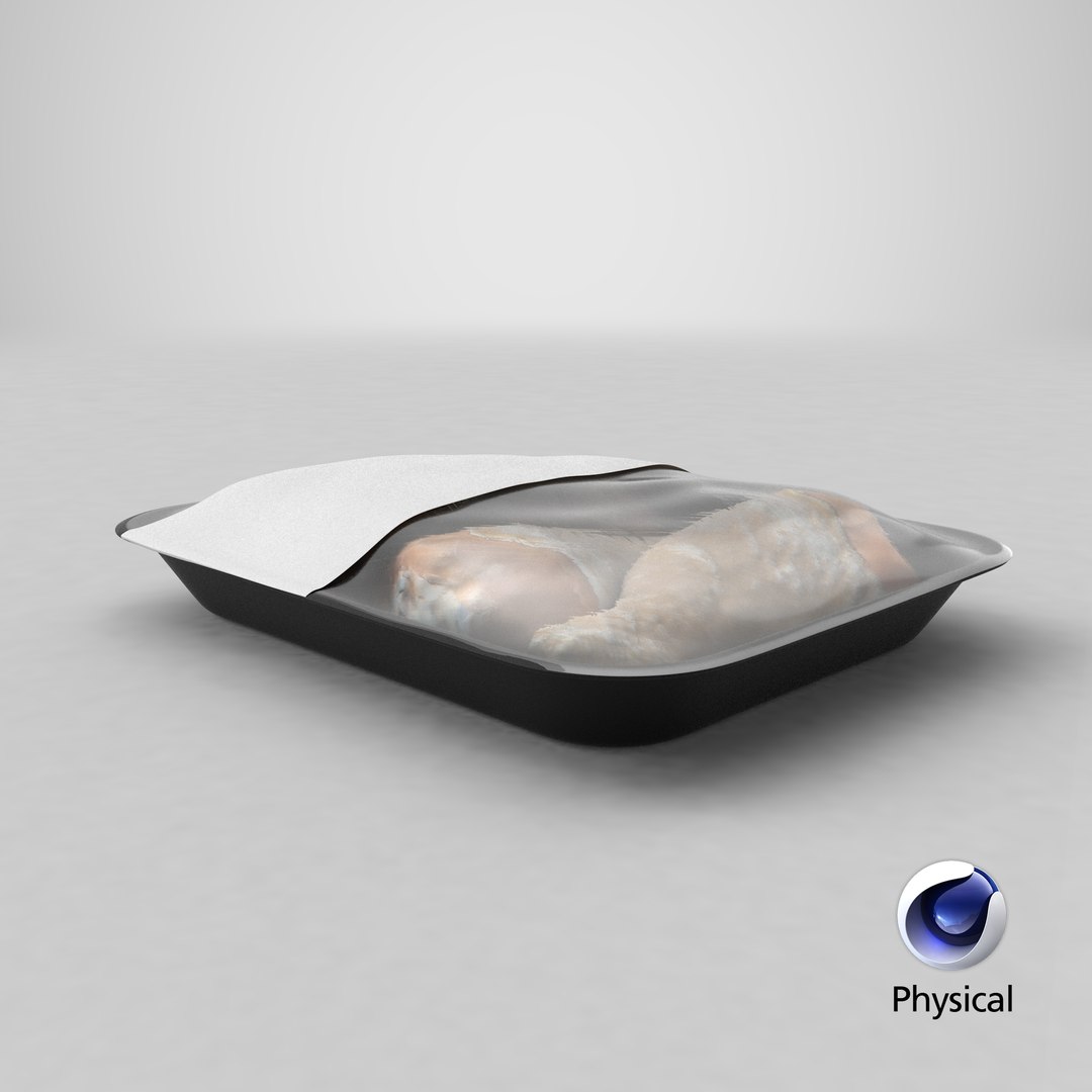 3D model meats-packaging-01---chicken - TurboSquid 1328155
