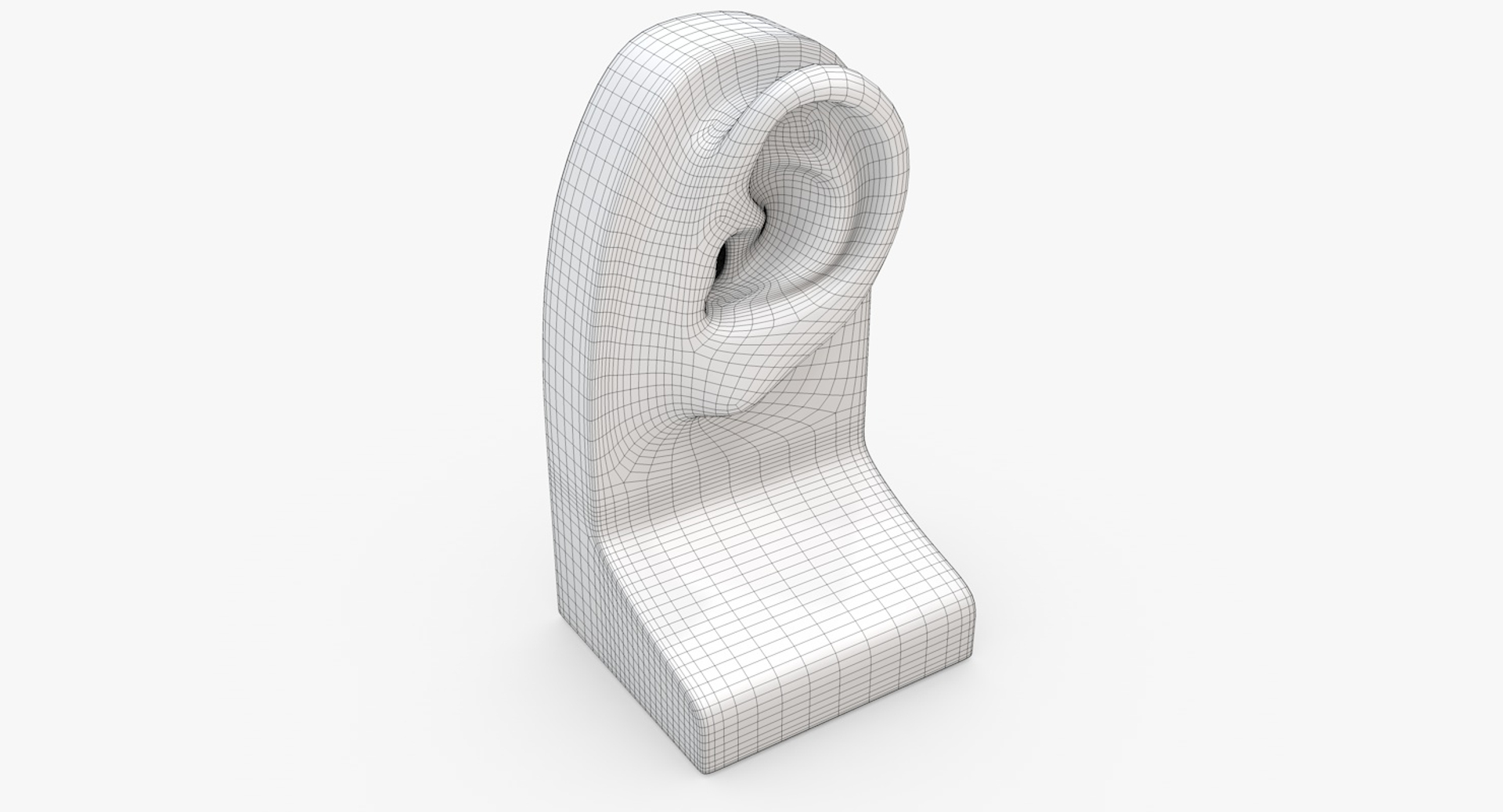 3D Model Ear Printed - TurboSquid 1169241