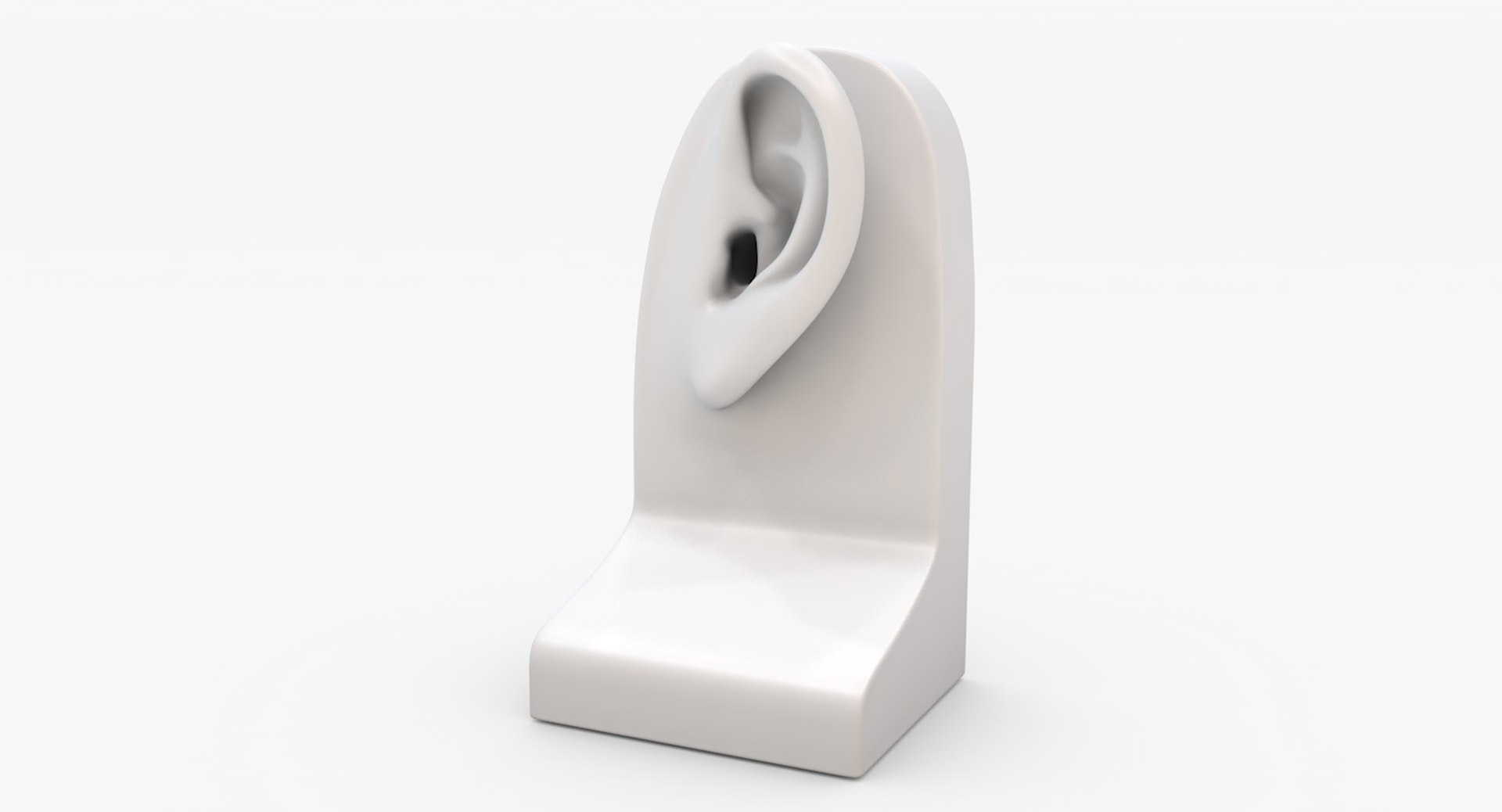 3D Model Ear Printed - TurboSquid 1169241