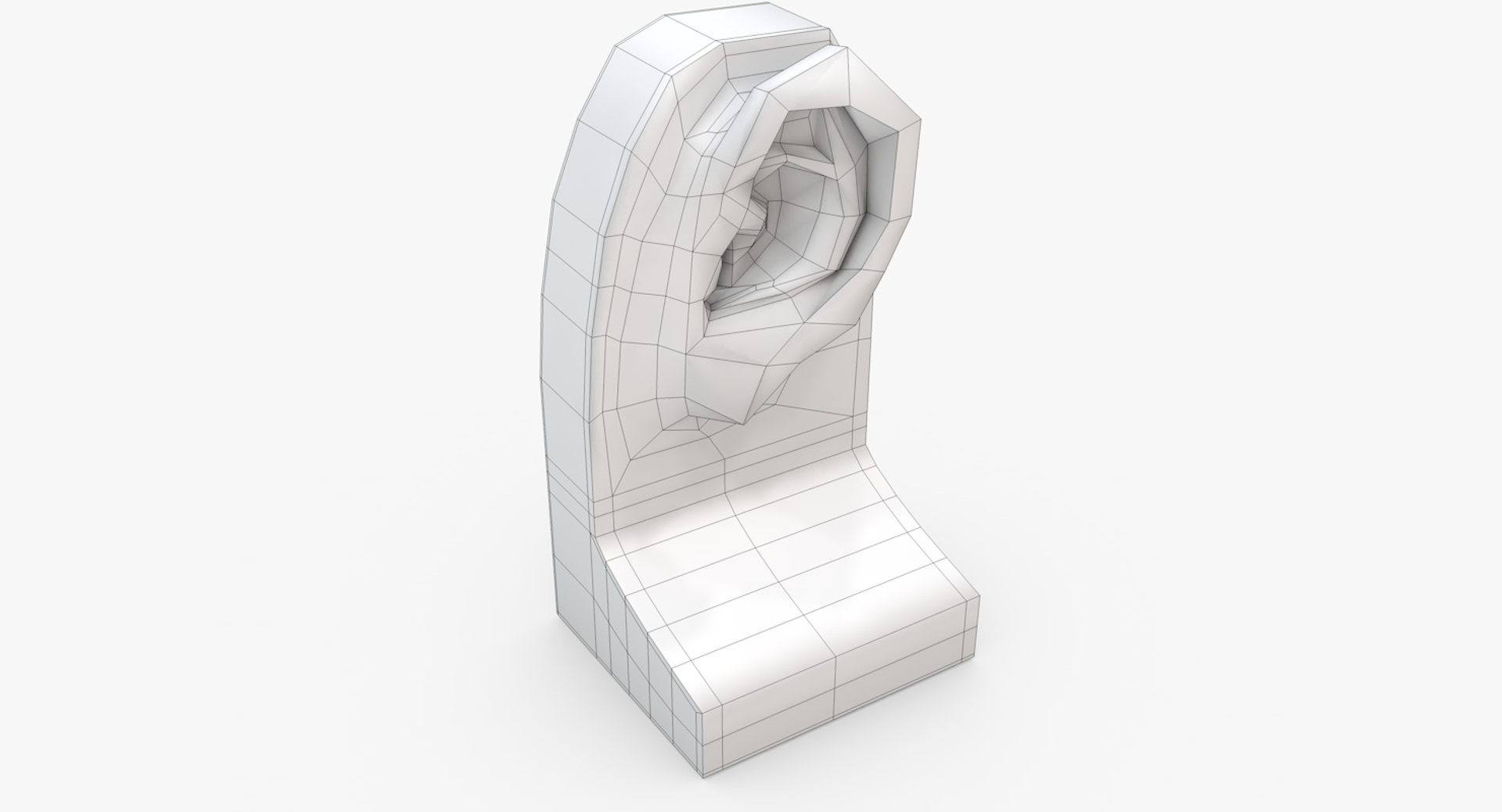 3D Model Ear Printed - TurboSquid 1169241