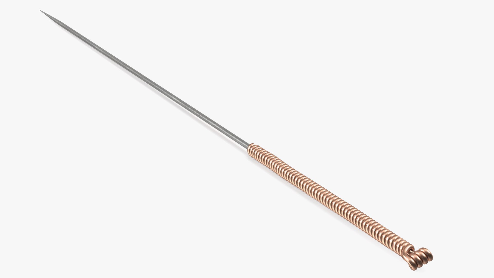 Long Acupuncture Needle Gold 3D Model - TurboSquid 2217478