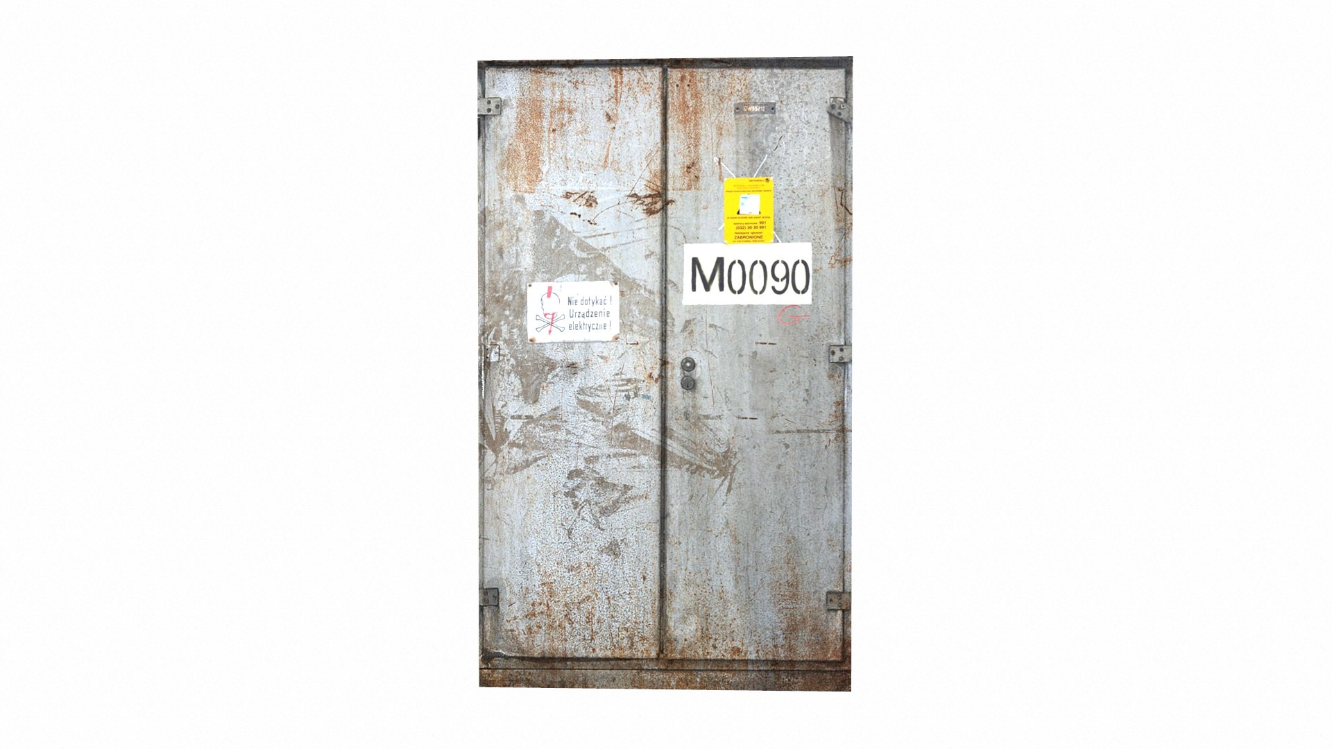 Electric Utility Box HD 3D Model - TurboSquid 2340731