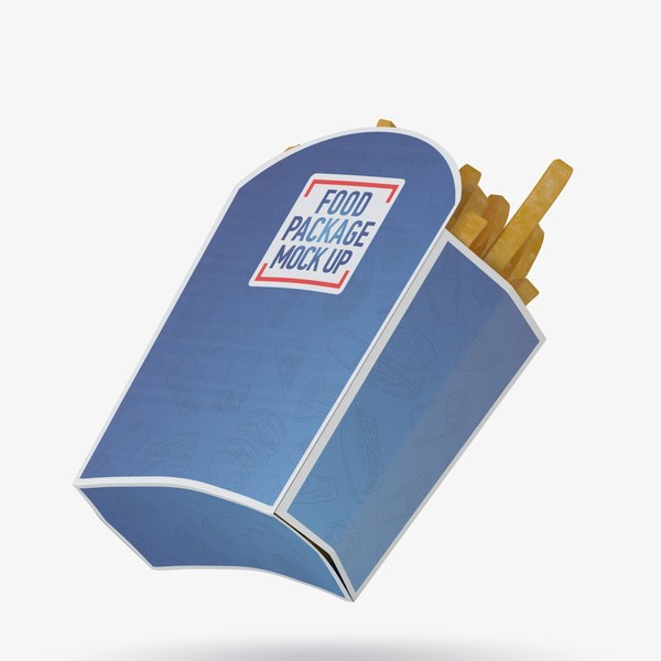 Fast food set burger 3D model - TurboSquid 1332876