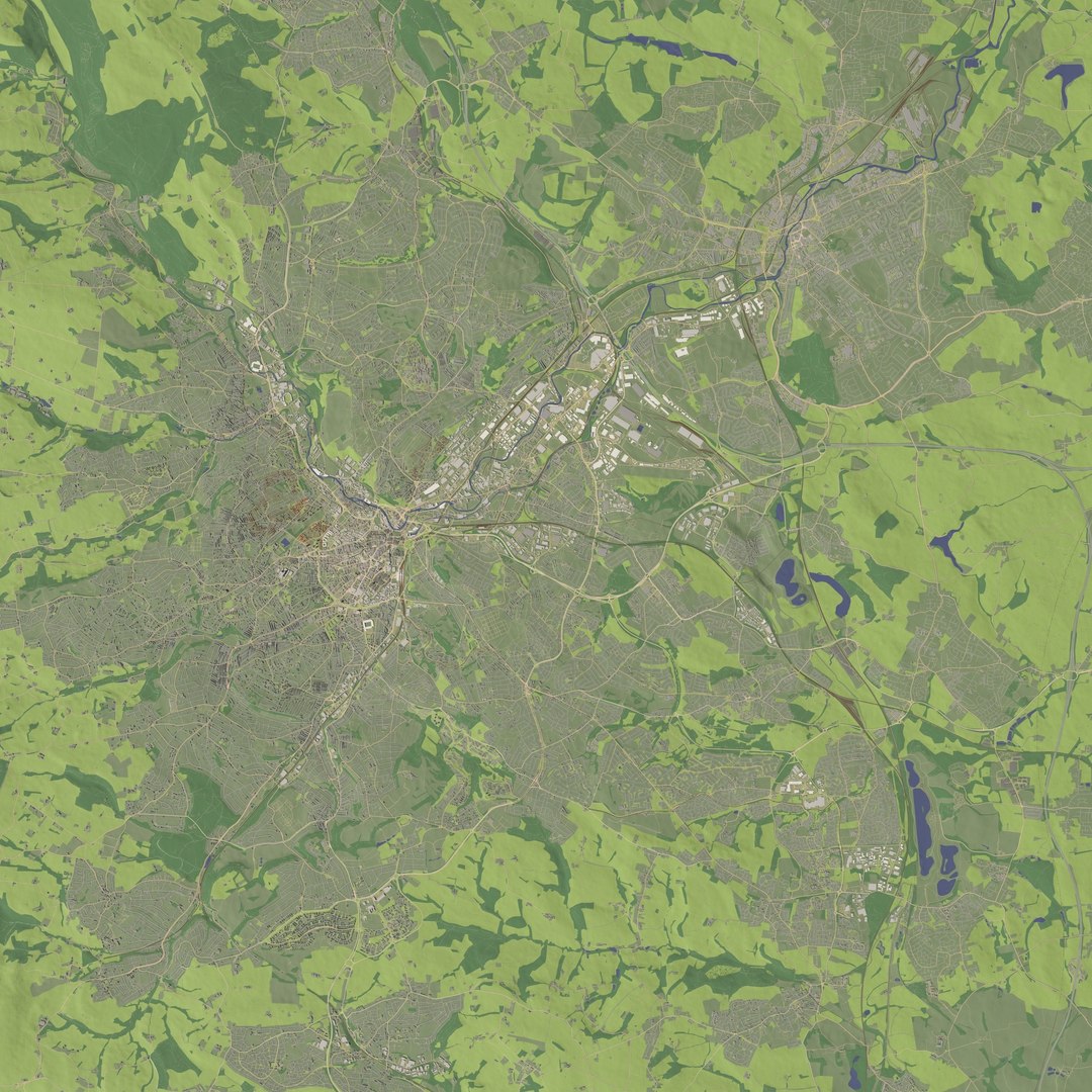 3D Sheffield England - City And Urban - TurboSquid 2330401