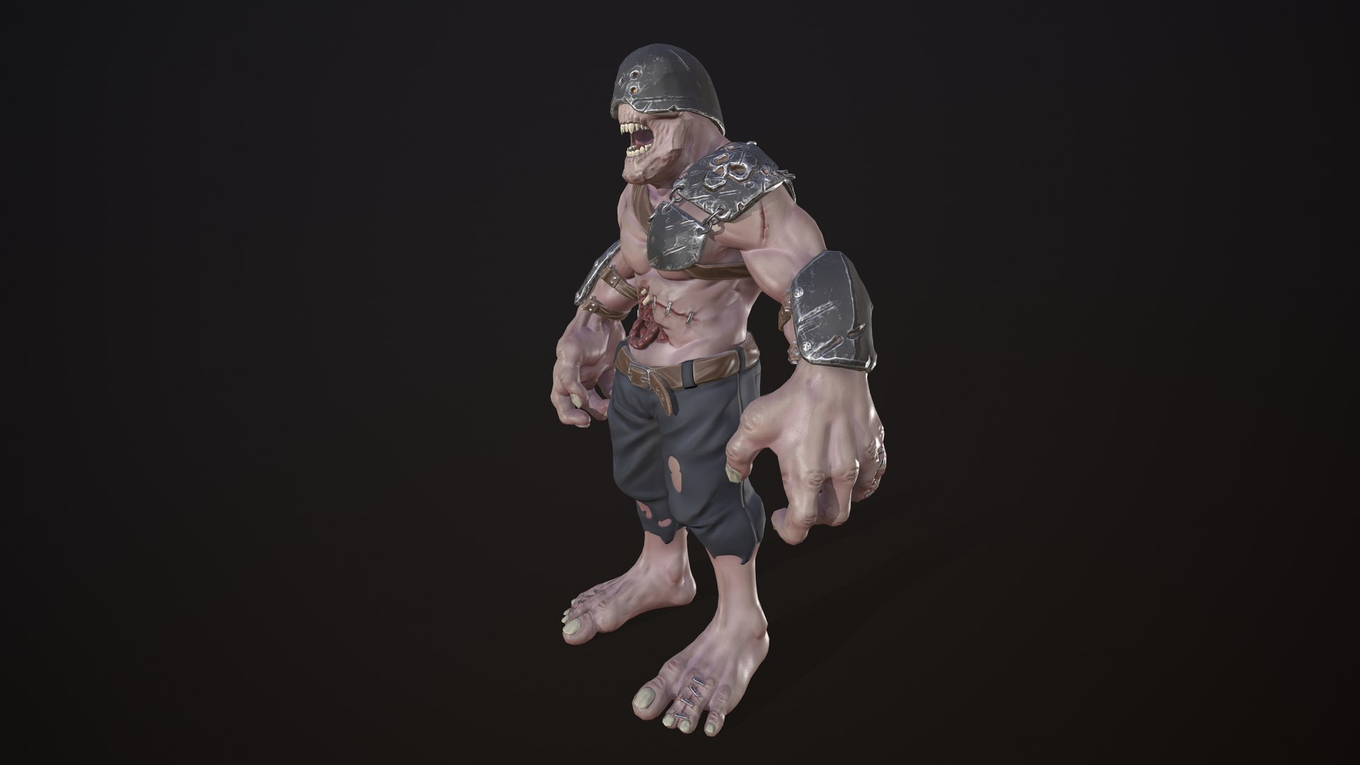 3D Evil Murderer - TurboSquid 1930363