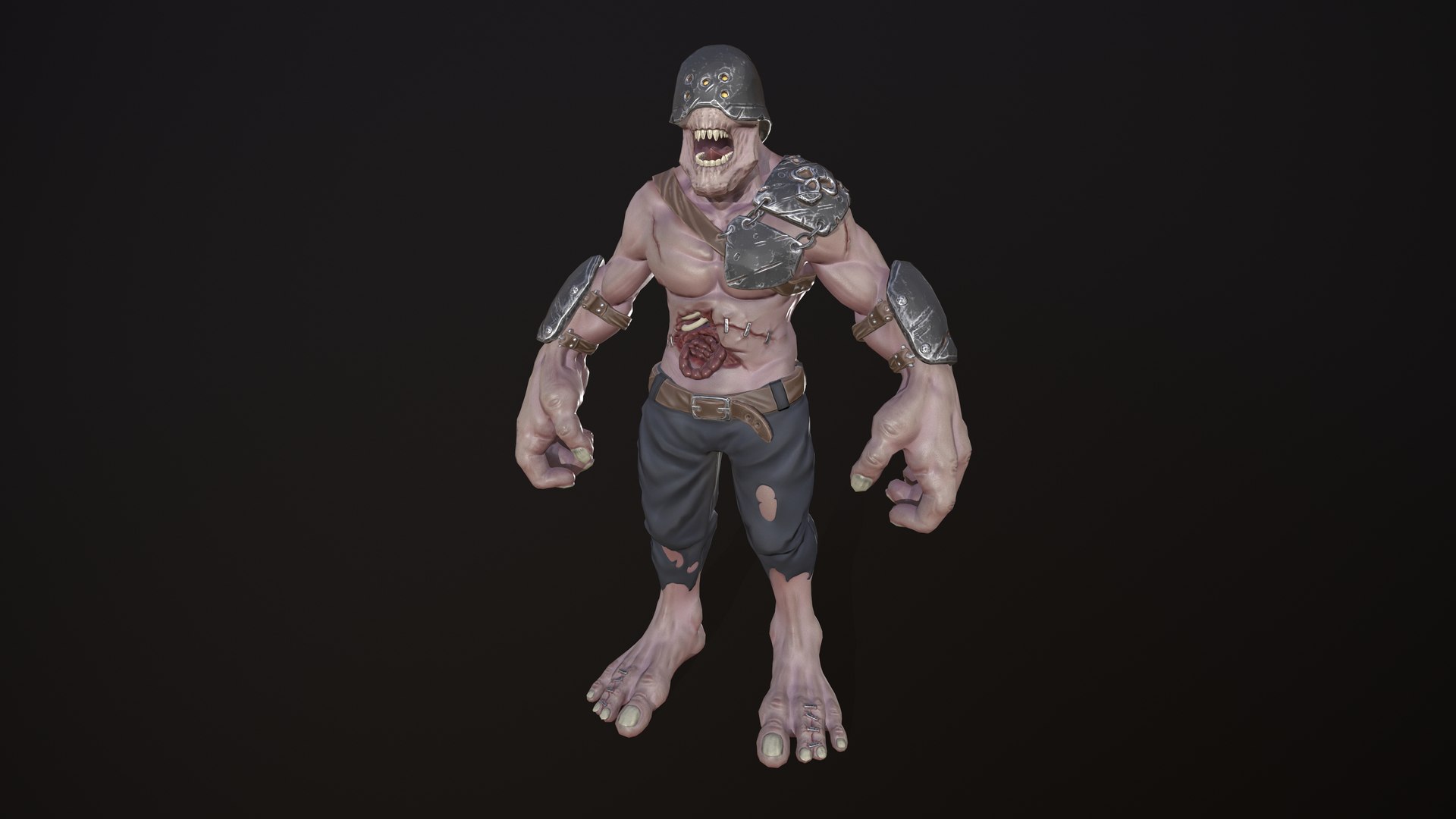 3D Evil Murderer - TurboSquid 1930363