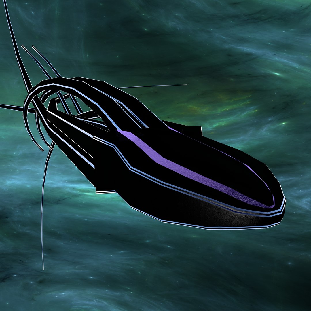 3D Submarine Spaceship - TurboSquid 1701800