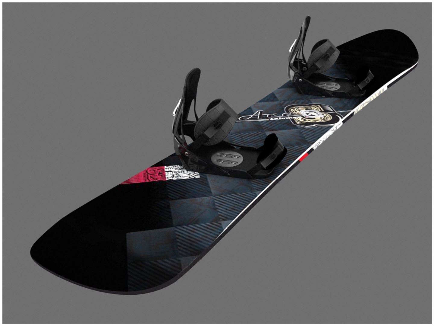 Snow Board Snowboard Dxf