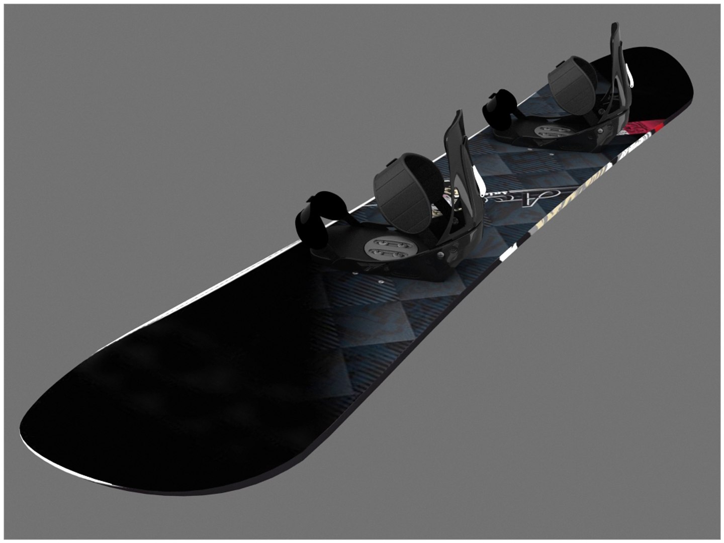 Snow Board Snowboard Dxf
