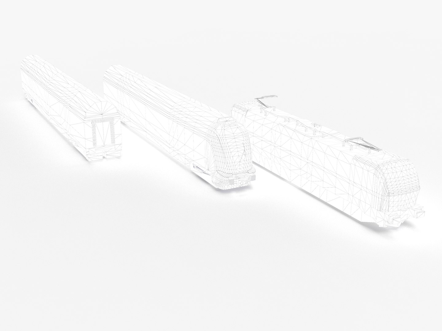 3D metro tube train - TurboSquid 1430838