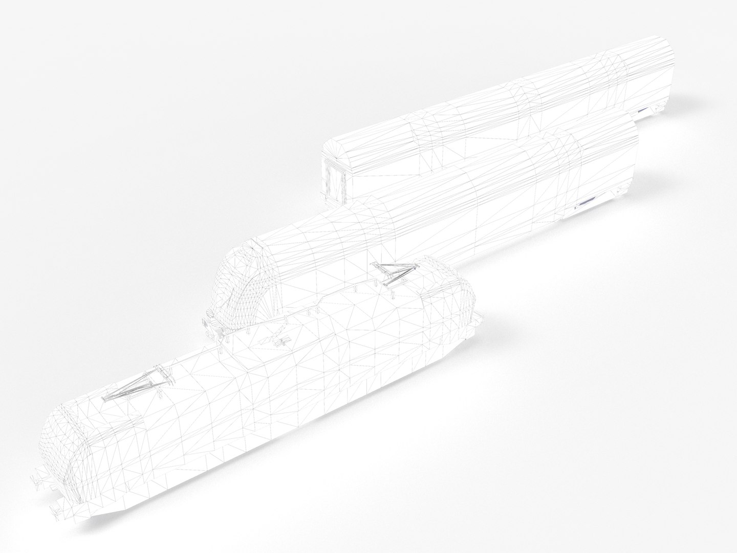 3D metro tube train - TurboSquid 1430838