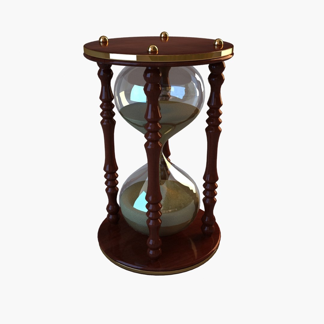 3d hourglass hour glass