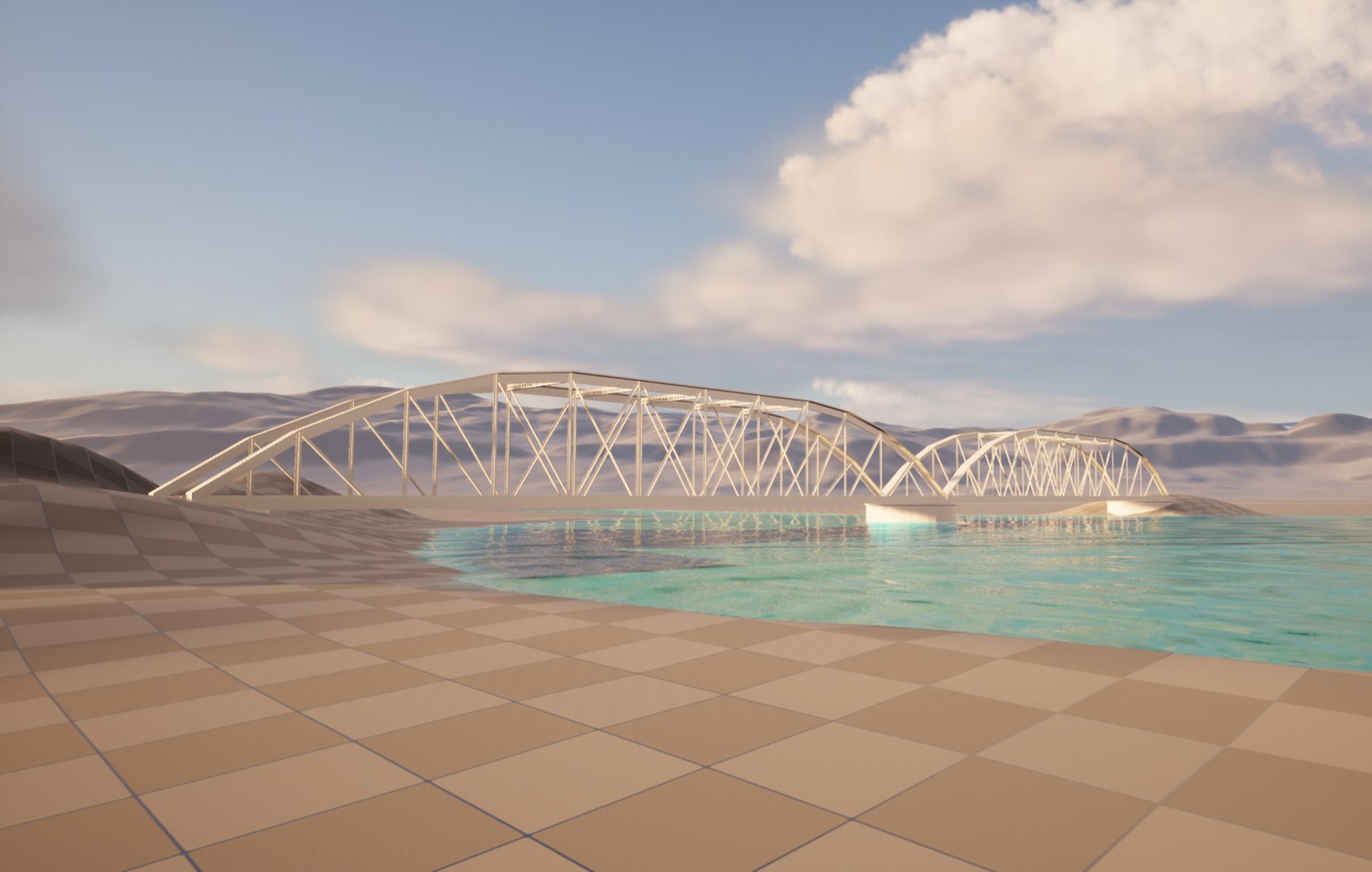 3D Model Old Tsardom Of Russia Style Bridge - TurboSquid 2060663