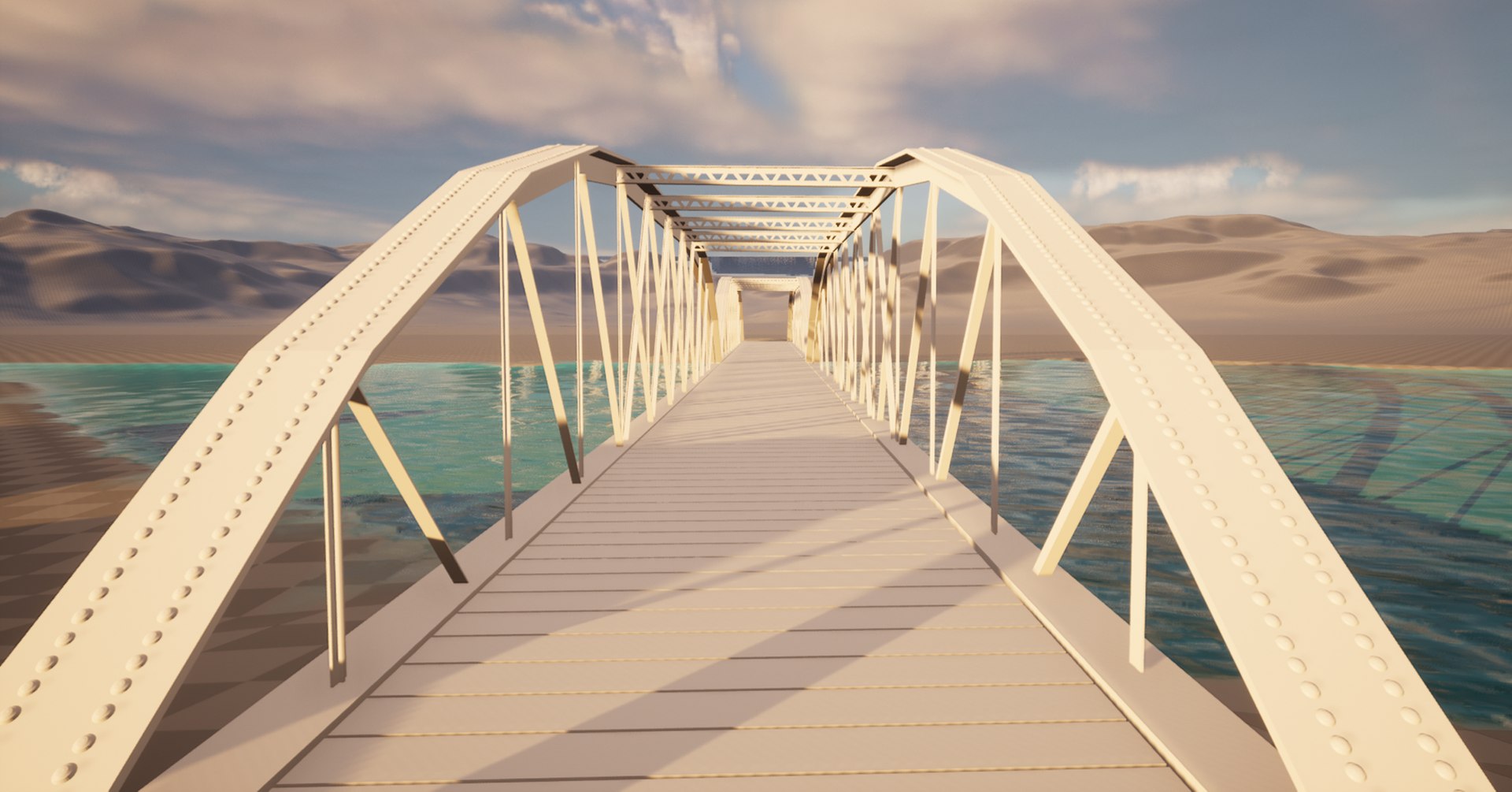 3D Model Old Tsardom Of Russia Style Bridge - TurboSquid 2060663