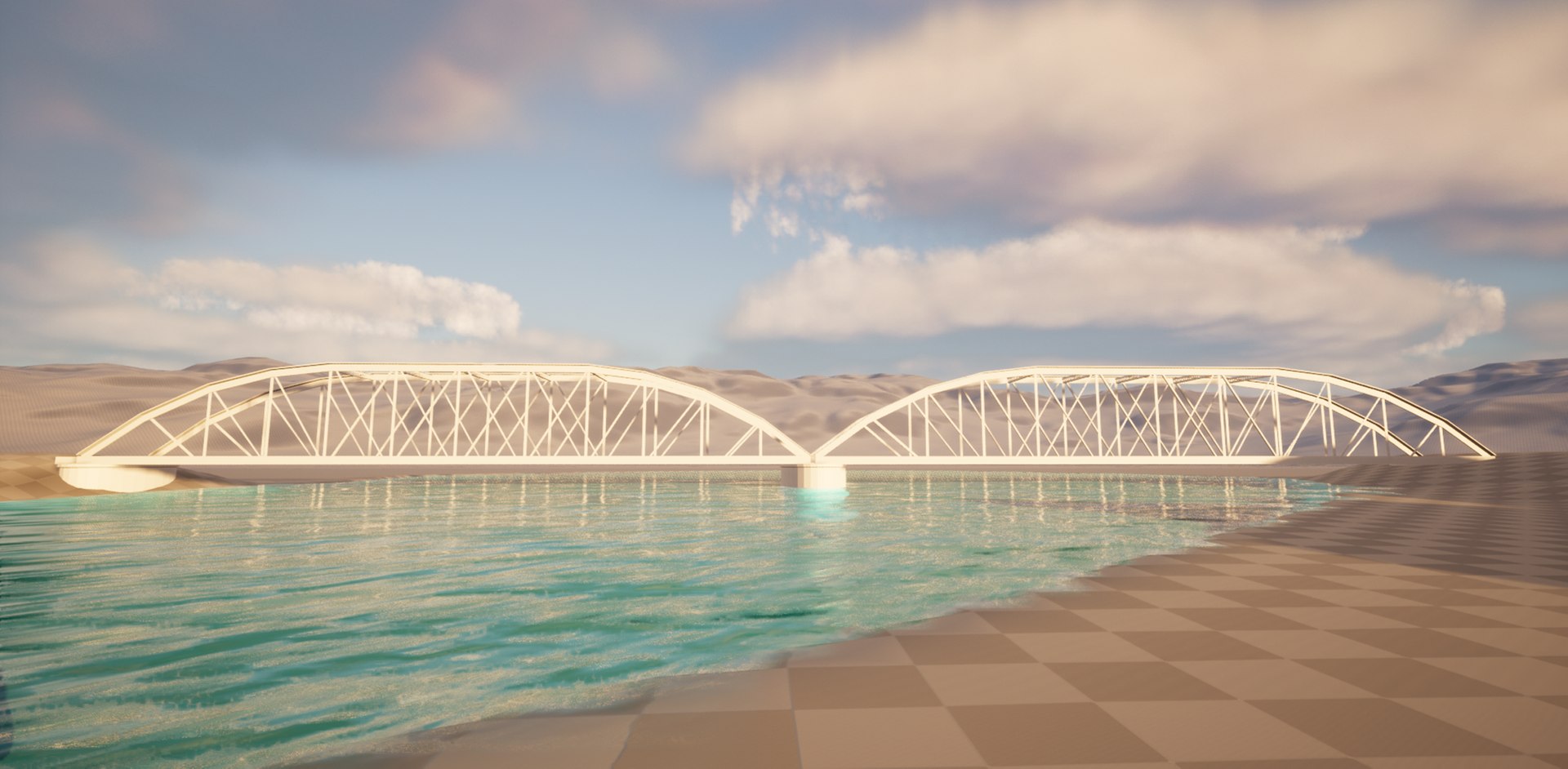 3D Model Old Tsardom Of Russia Style Bridge - TurboSquid 2060663
