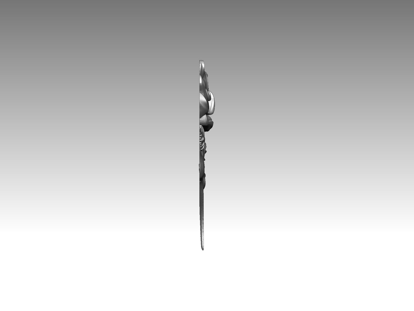 Rose Relief Statue 3D Model - TurboSquid 2394982