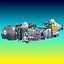 pratt whitney canada pw100 3d model