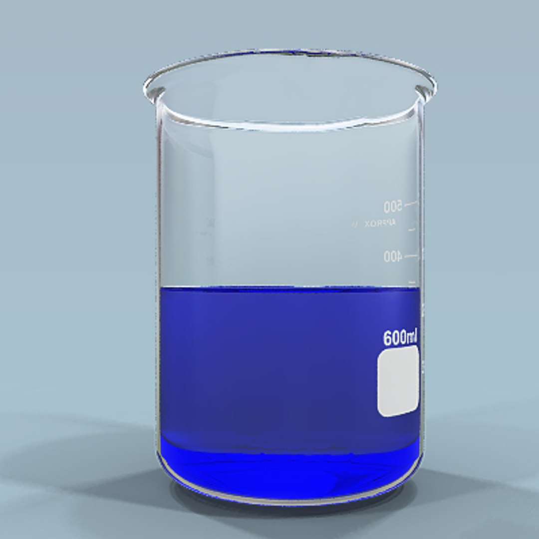 Glass Beaker 3d 3ds