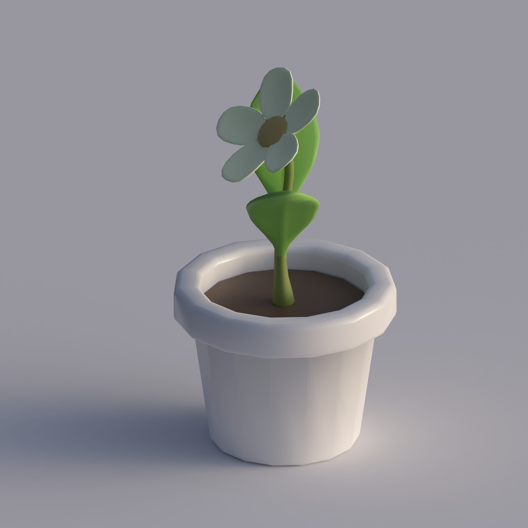 Flower Model - TurboSquid 2197954