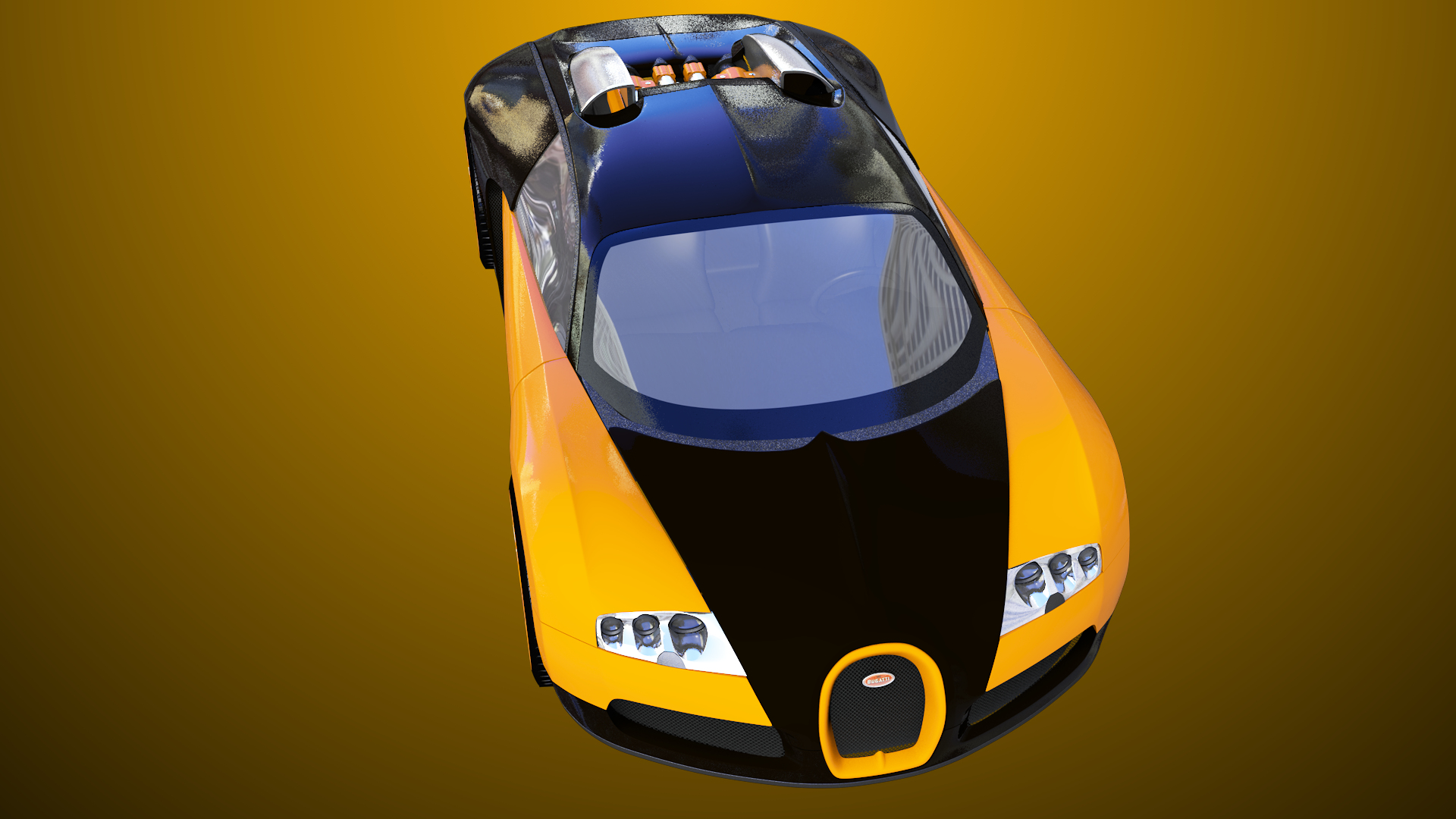 3D model Car Bugatti Veyron - TurboSquid 1806607