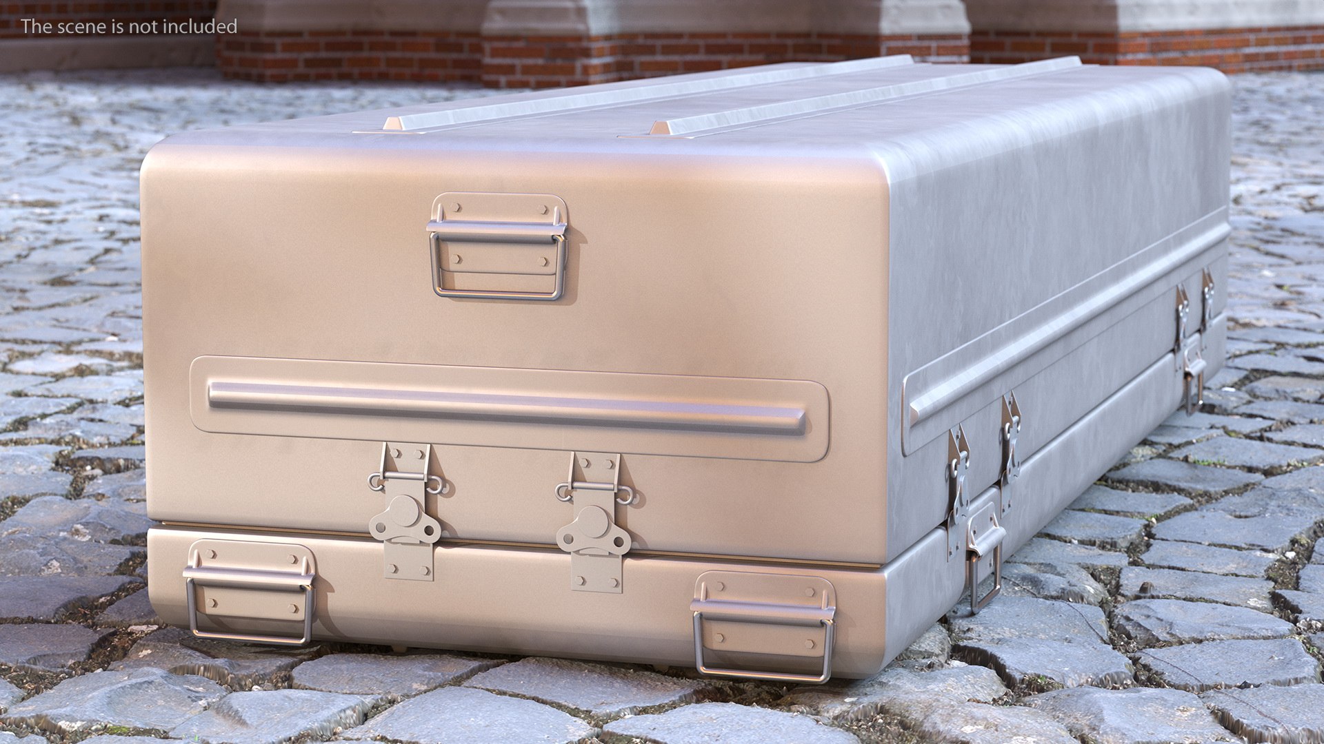 3D Military Funeral Casket model - TurboSquid 1772665