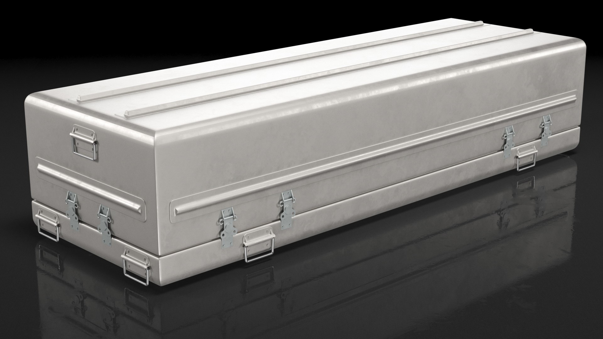 3D Military Funeral Casket model - TurboSquid 1772665