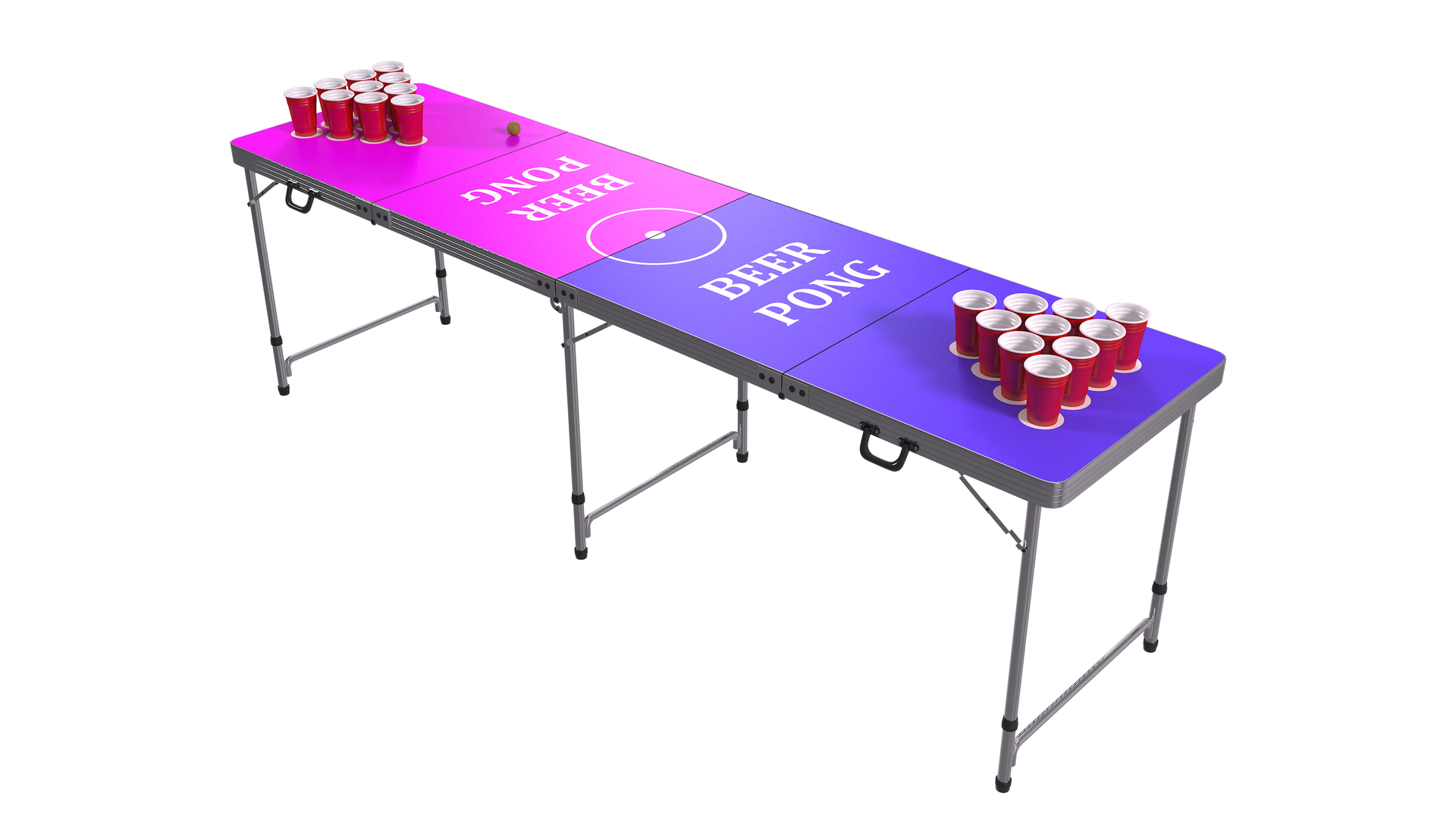 modelo 3d Mesa plegable Cup Pong - TurboSquid 1835035