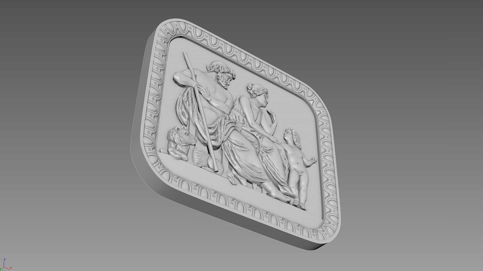 Bas-Relief 3D Model - TurboSquid 2100151