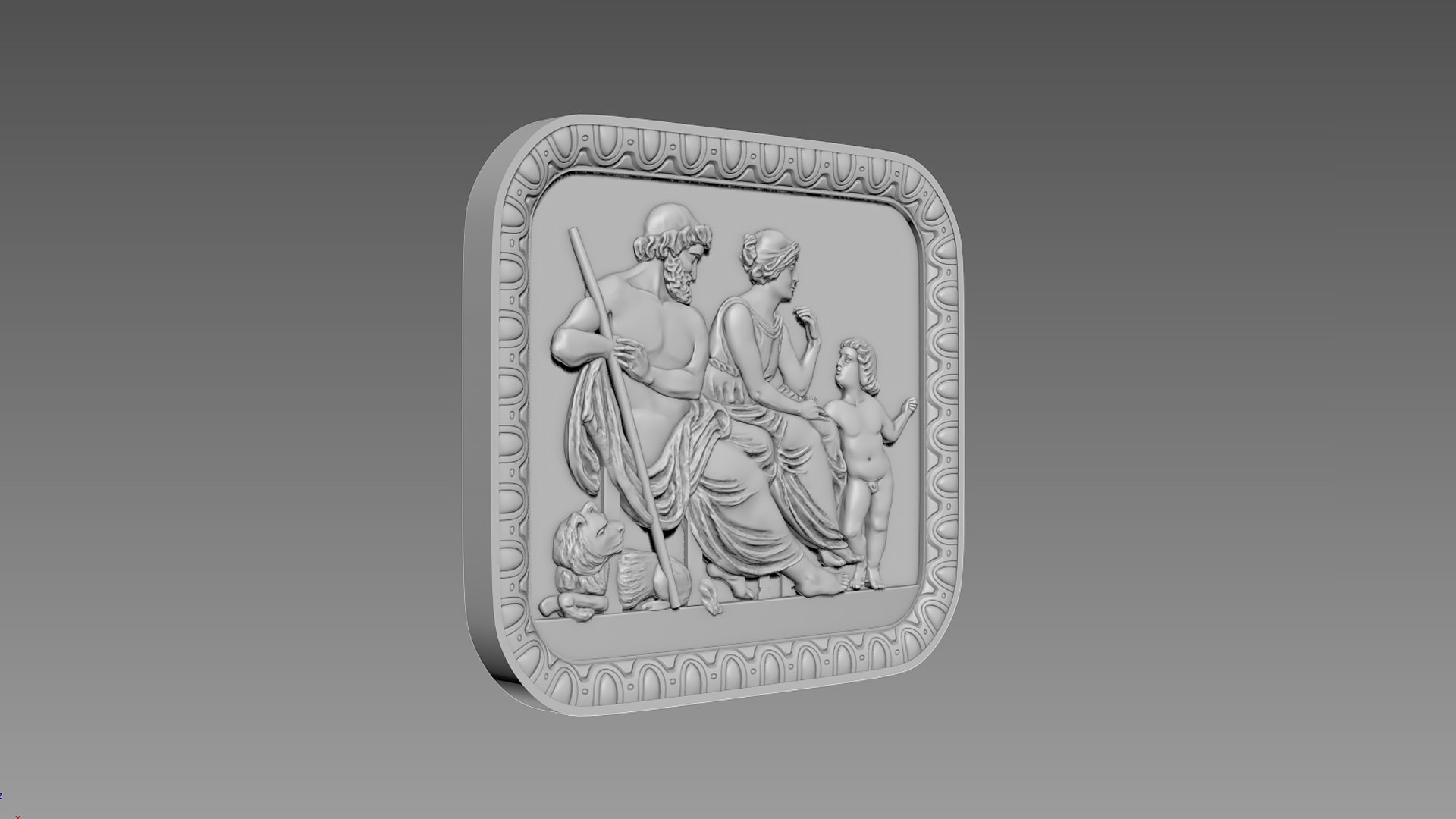 Bas-Relief 3D Model - TurboSquid 2100151