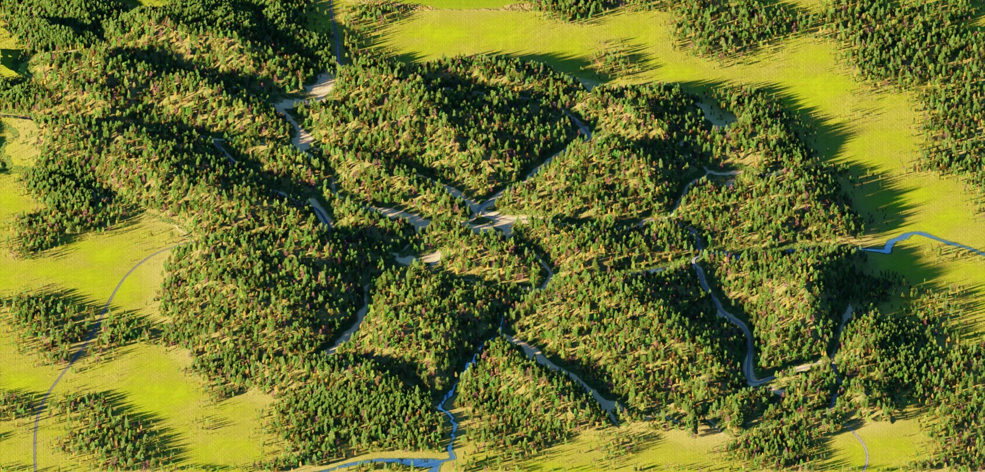 Four Biomes 3D - TurboSquid 1968810