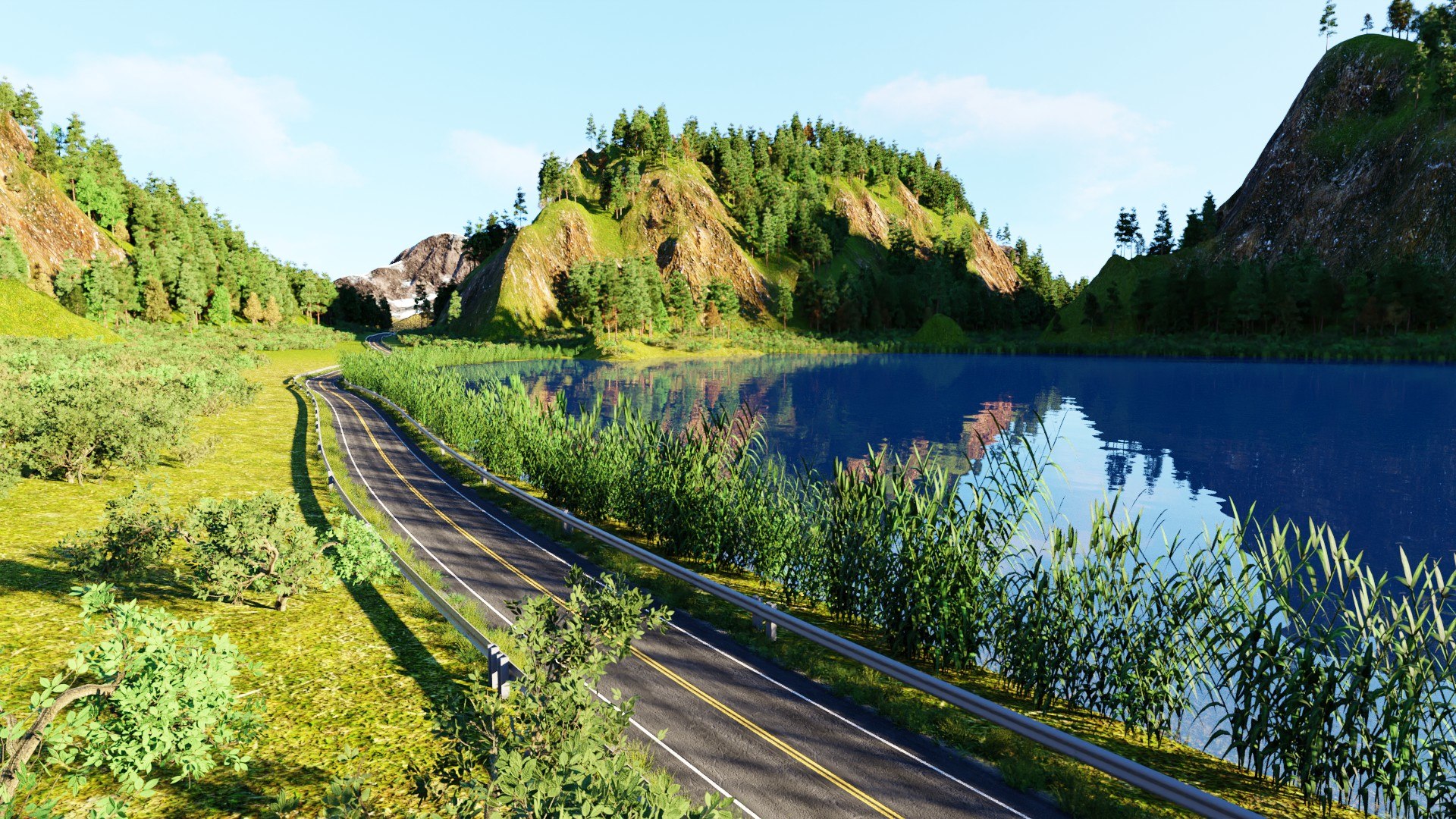 Four Biomes 3D - TurboSquid 1968810