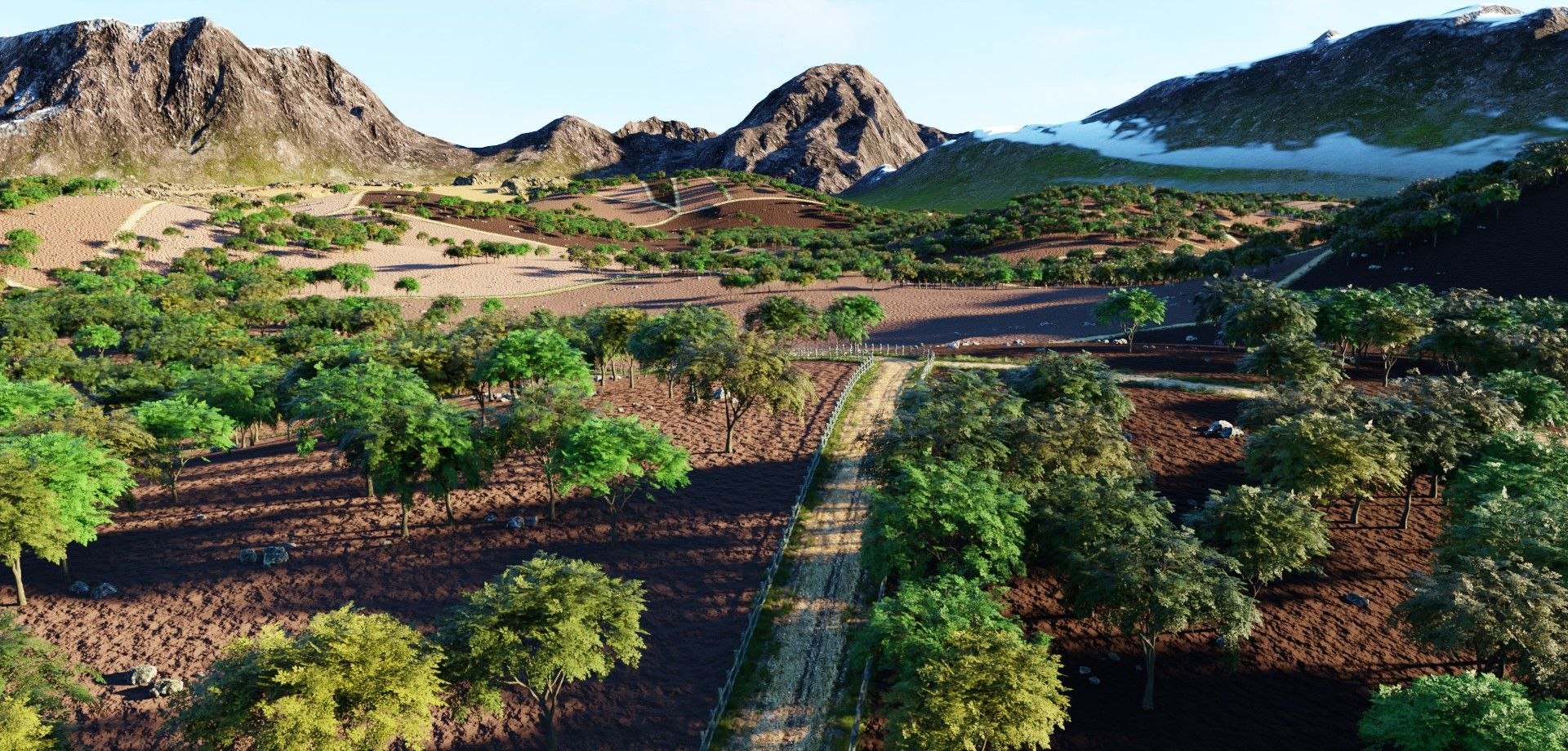 Four Biomes 3D - TurboSquid 1968810