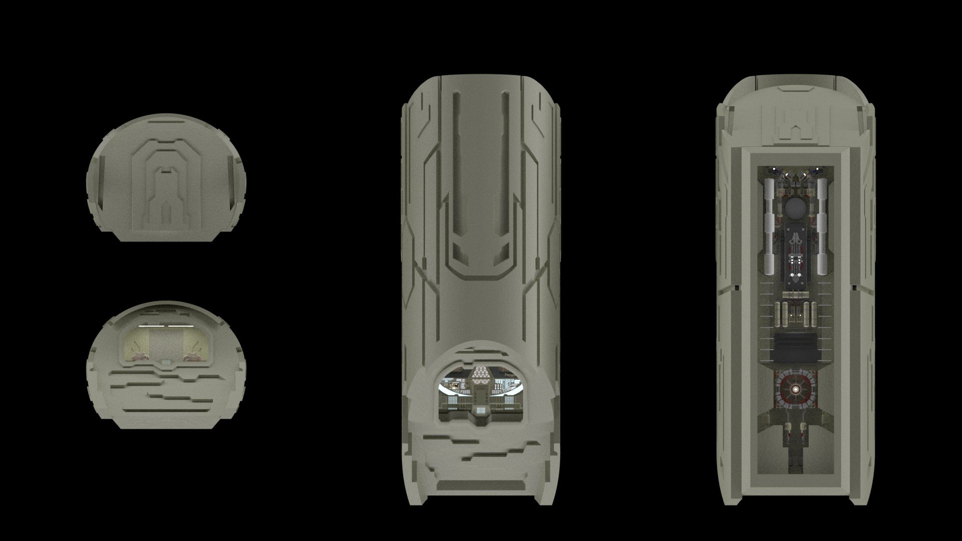 Stargate Atlantis Puddle Jumper 3D Model - TurboSquid 1273027