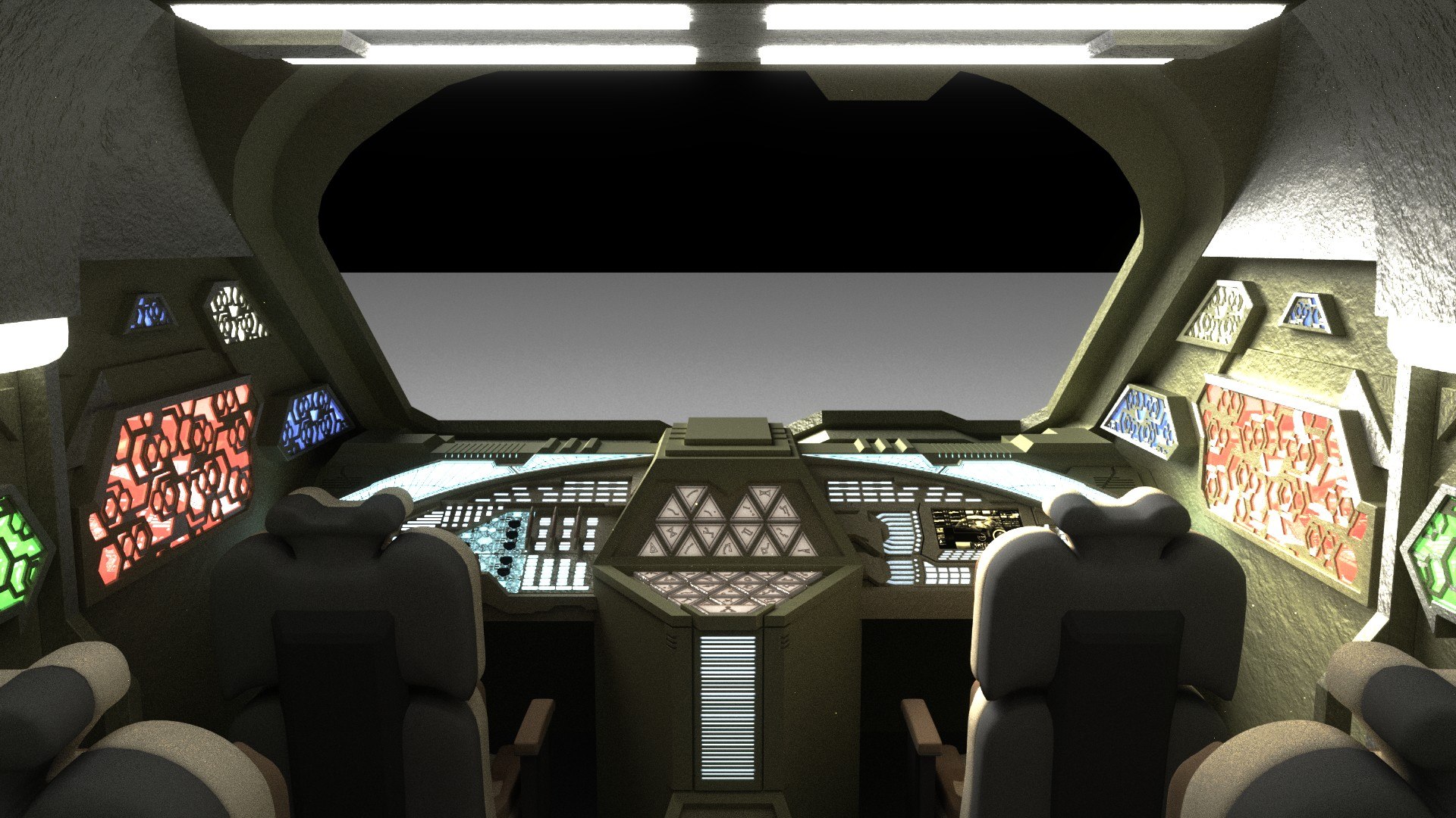 Stargate Atlantis Puddle Jumper 3D Model - TurboSquid 1273027