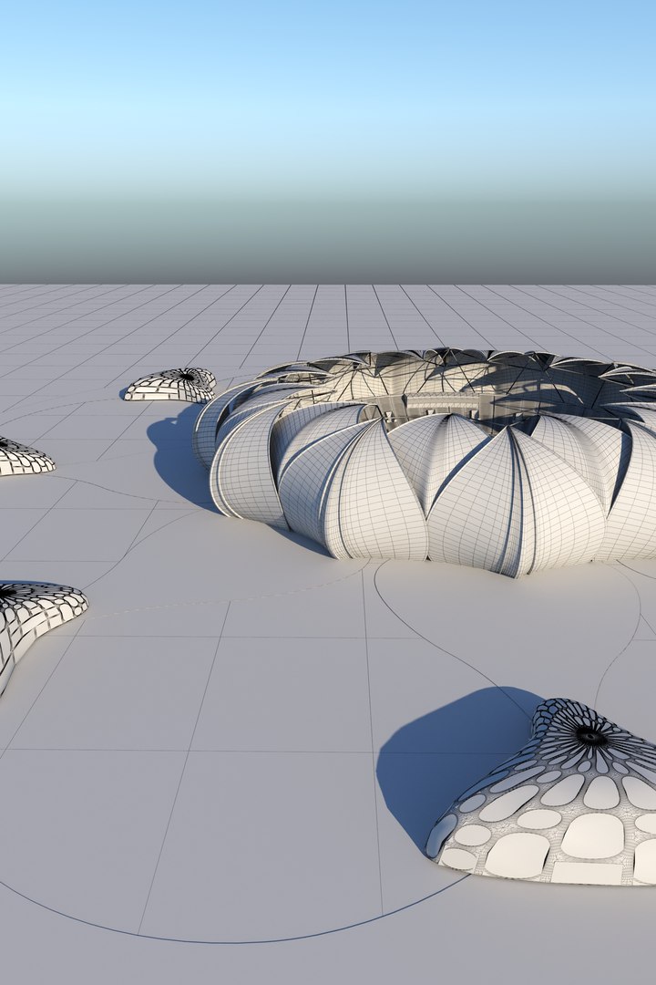 Arena Architectural Stadium 3D Model - TurboSquid 1485982