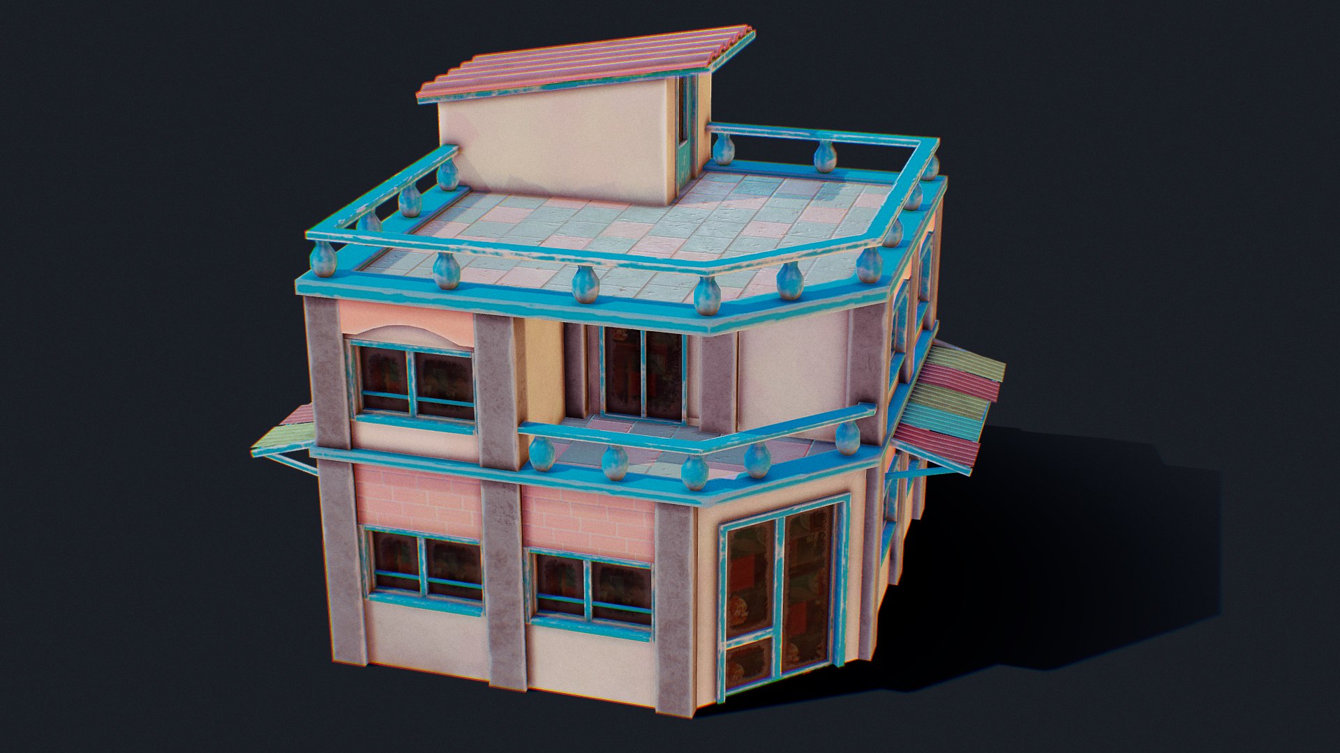 3D house color f - TurboSquid 1438963