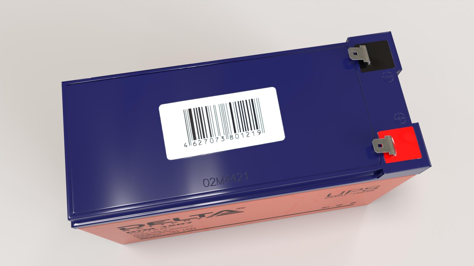 3D Ups Battery Model - TurboSquid 2250845