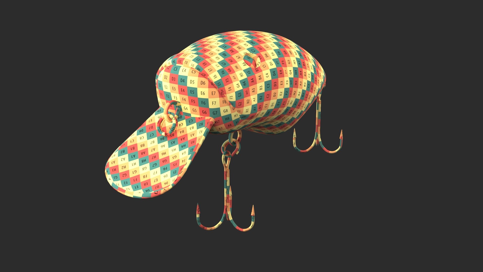 Fishing Lure 3D Model - TurboSquid 1934526