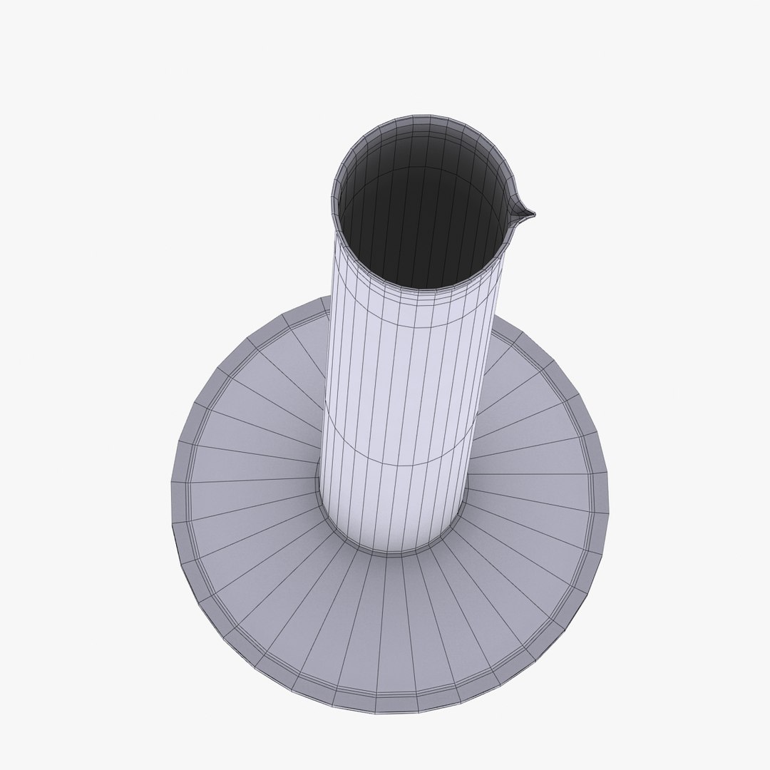 3d Model Graduated Cylinder