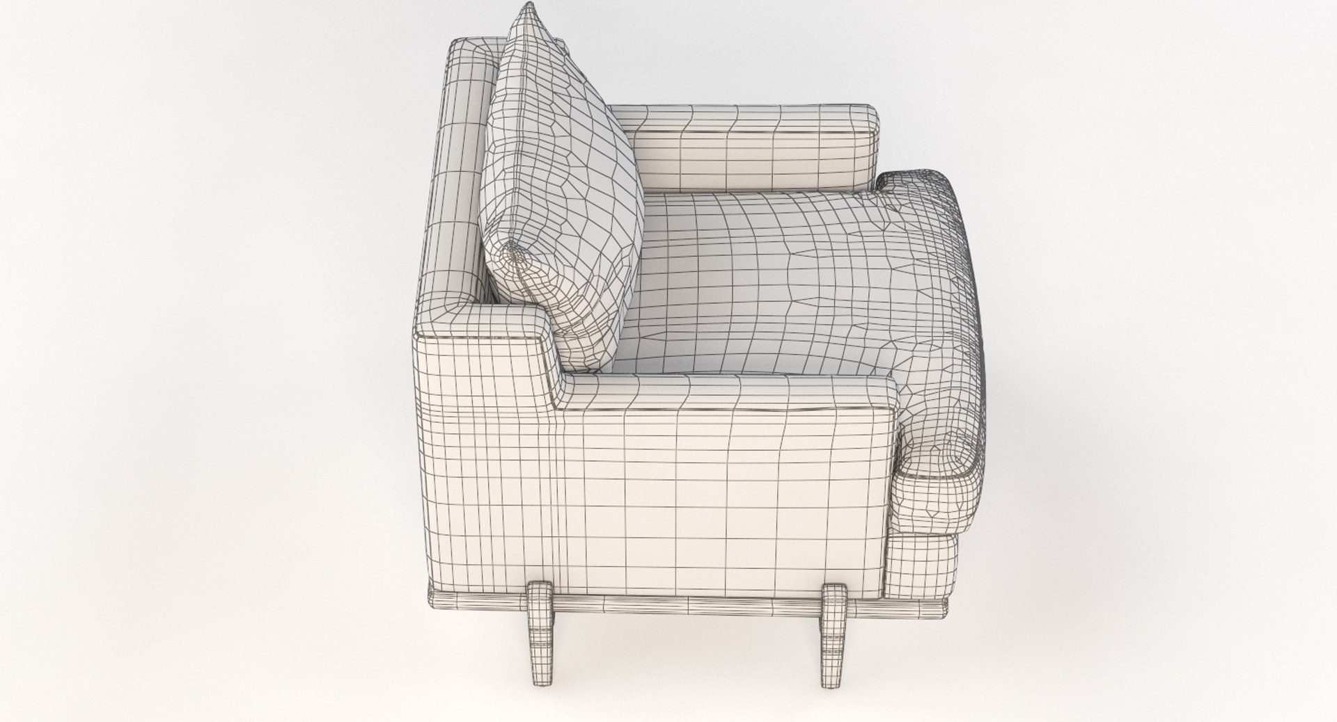 3D Realistic Photoreal Chair - TurboSquid 1246466
