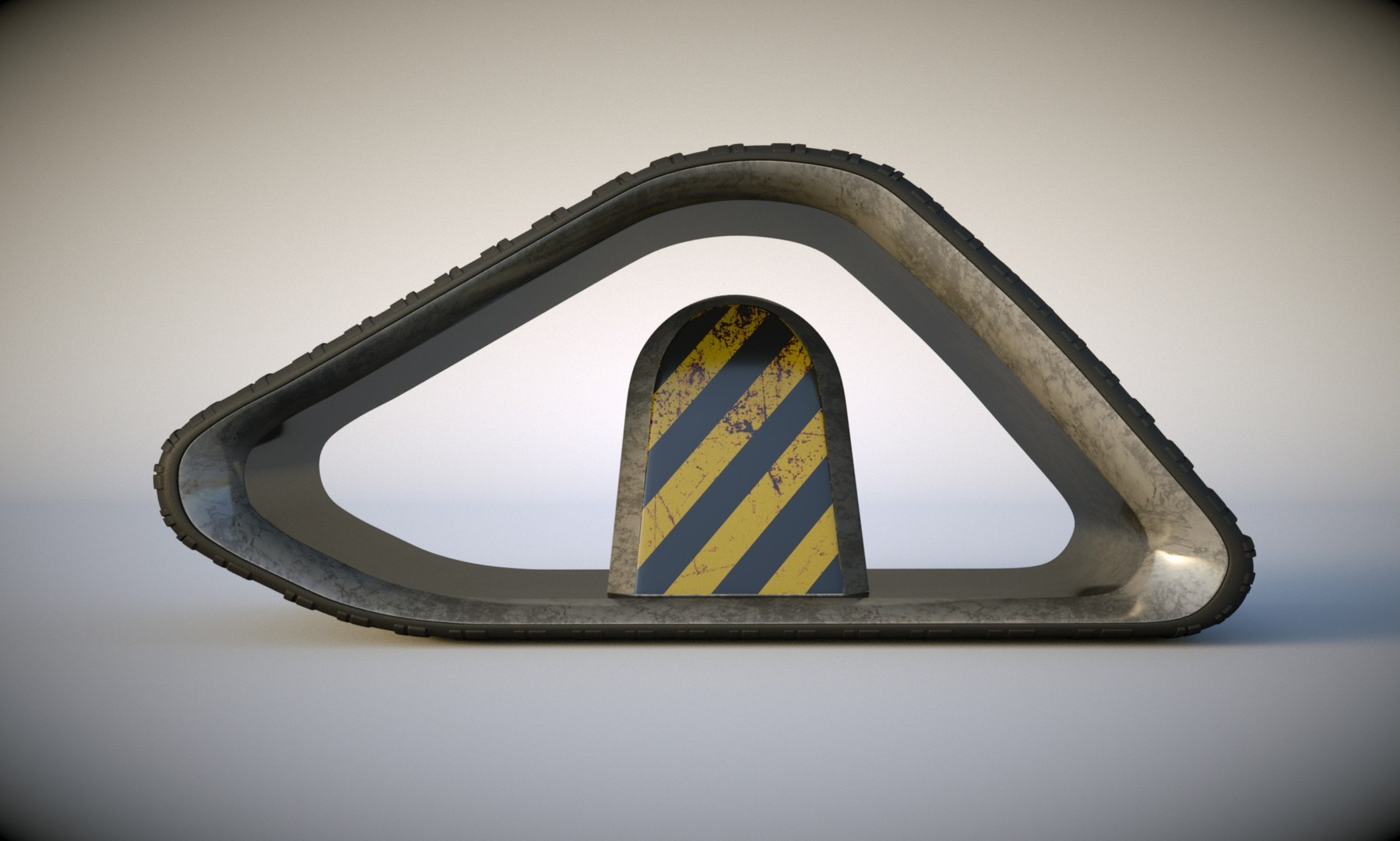 3d Tracks Designed Model